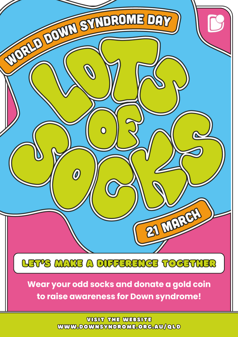 Lots of Socks 2024 – Down Syndrome QLD